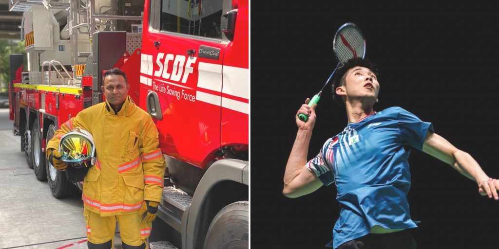 SCDF officer & Team S'pore athlete Loh Kean Yew among 25 S'poreans ...