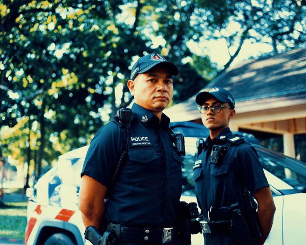 SPF officers brave choppy waters & rain to save woman in distress at ...