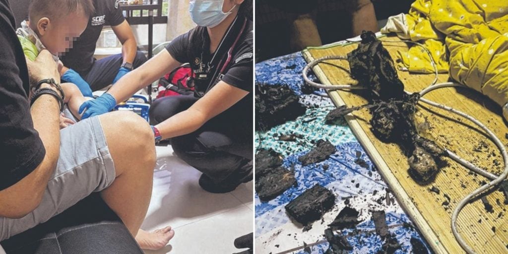 Landlord evicts tenant after power bank catches fire & destroys bedroom ...