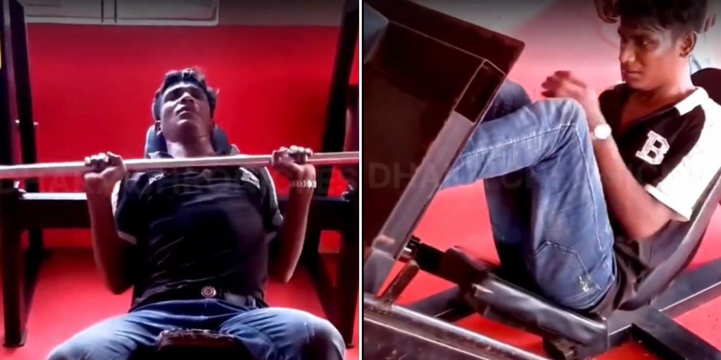 Thief Allegedly Forced Into Hardcore Workout After Getting Caught Stealing Gym Equipment In