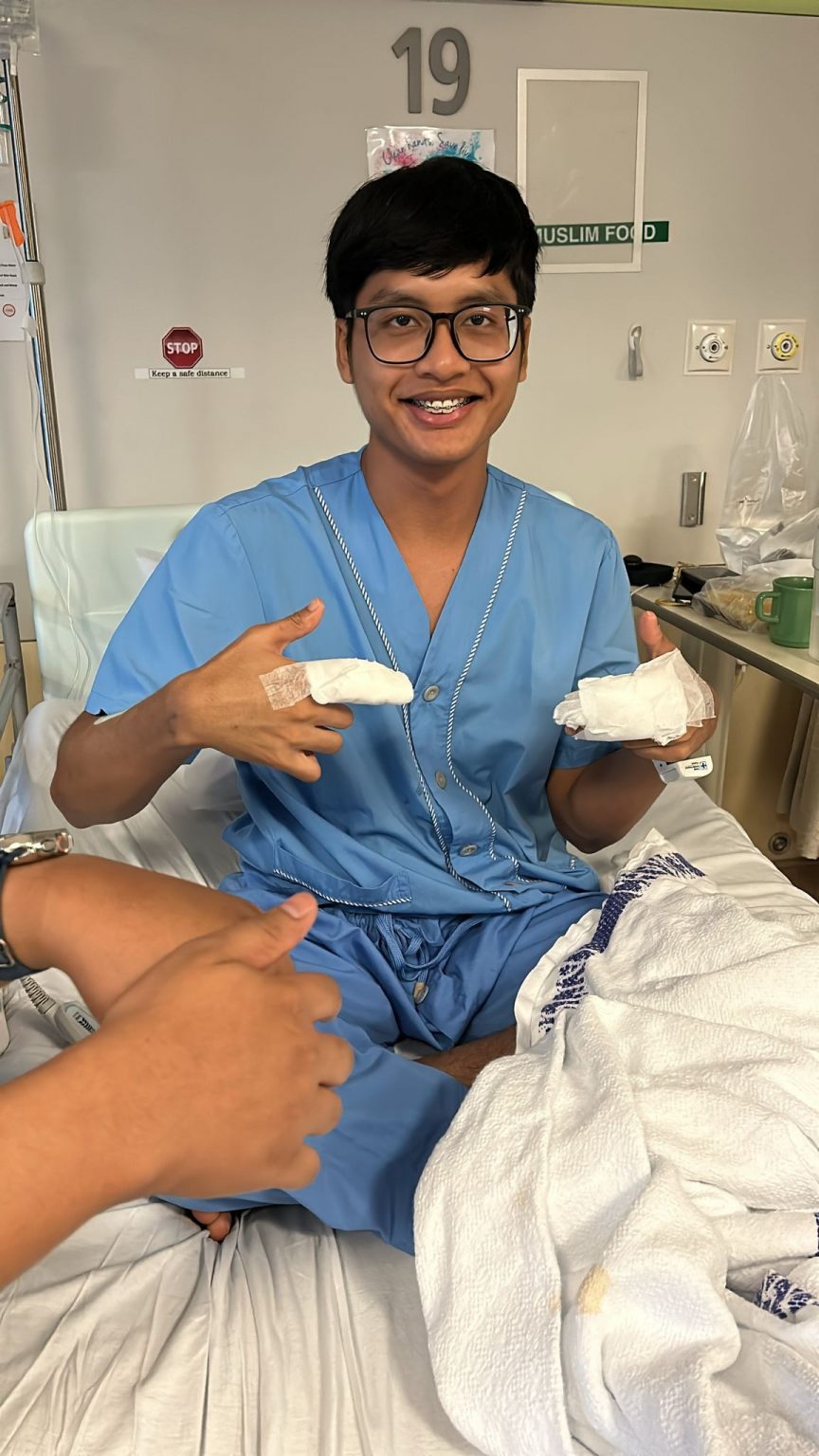 K-9 handler rescues frightened dog after hit-and-run accident in Bedok, gets bitten 6 times