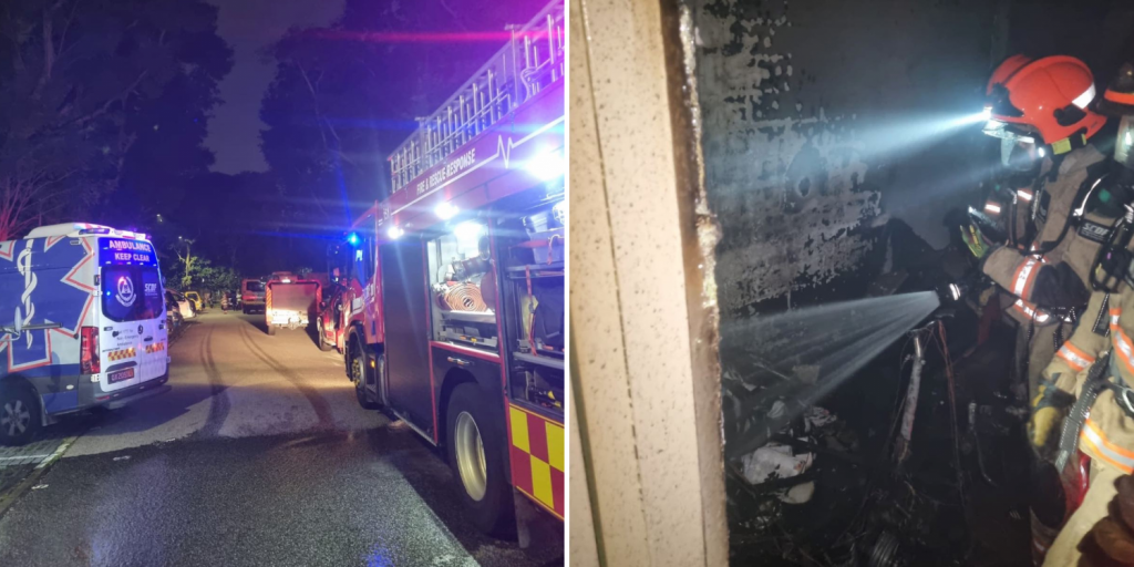 3 persons hospitalised after Toa Payoh fire involving PMA, 50 residents ...