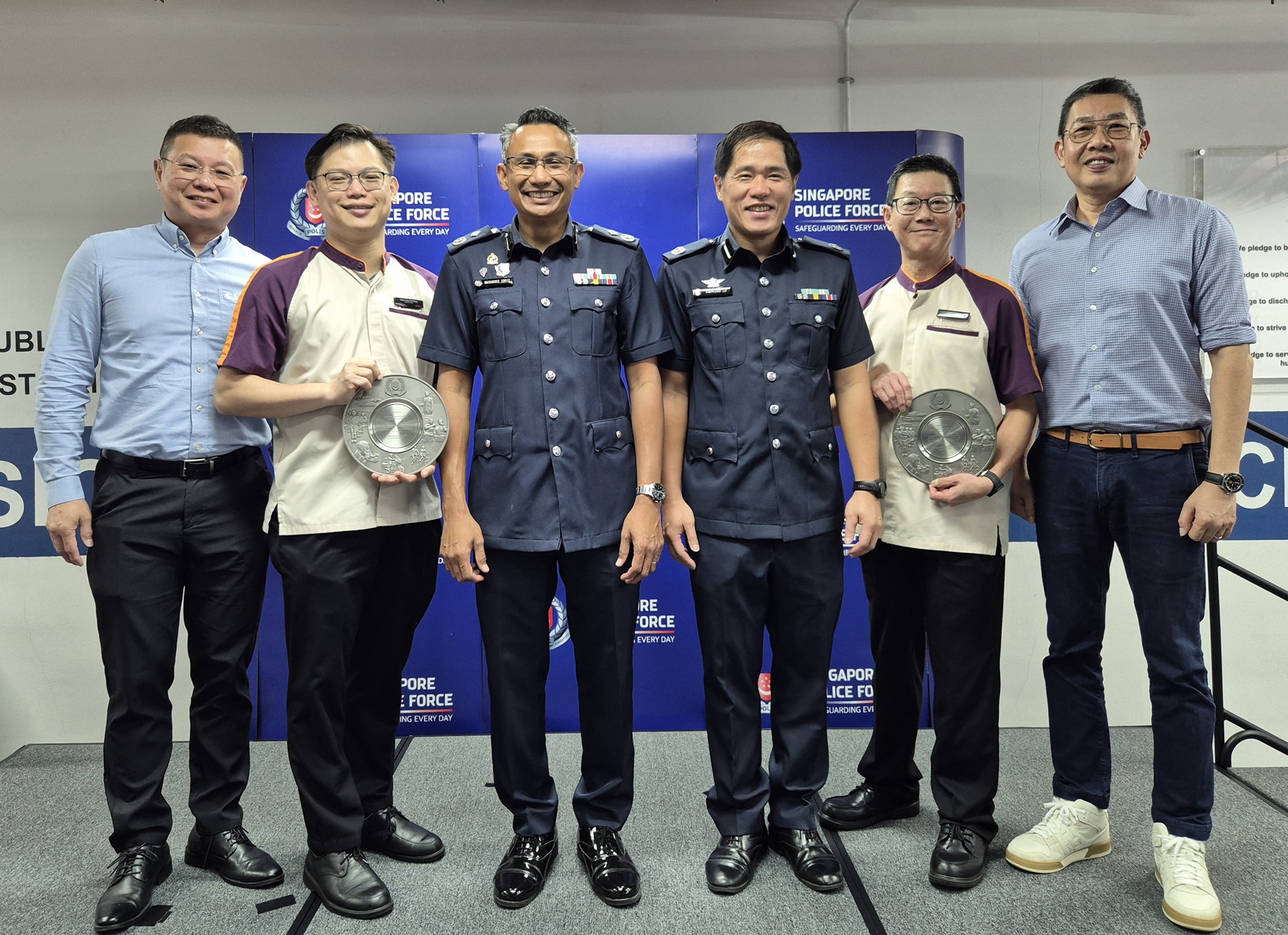 SBS Transit staff recognised for assisting police in two cases of outrage of modesty on MRT