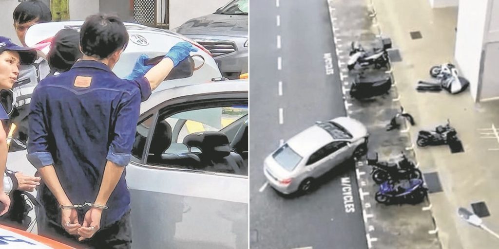 Driver arrested after hit-and-run accident in Bukit Batok, suspected ...