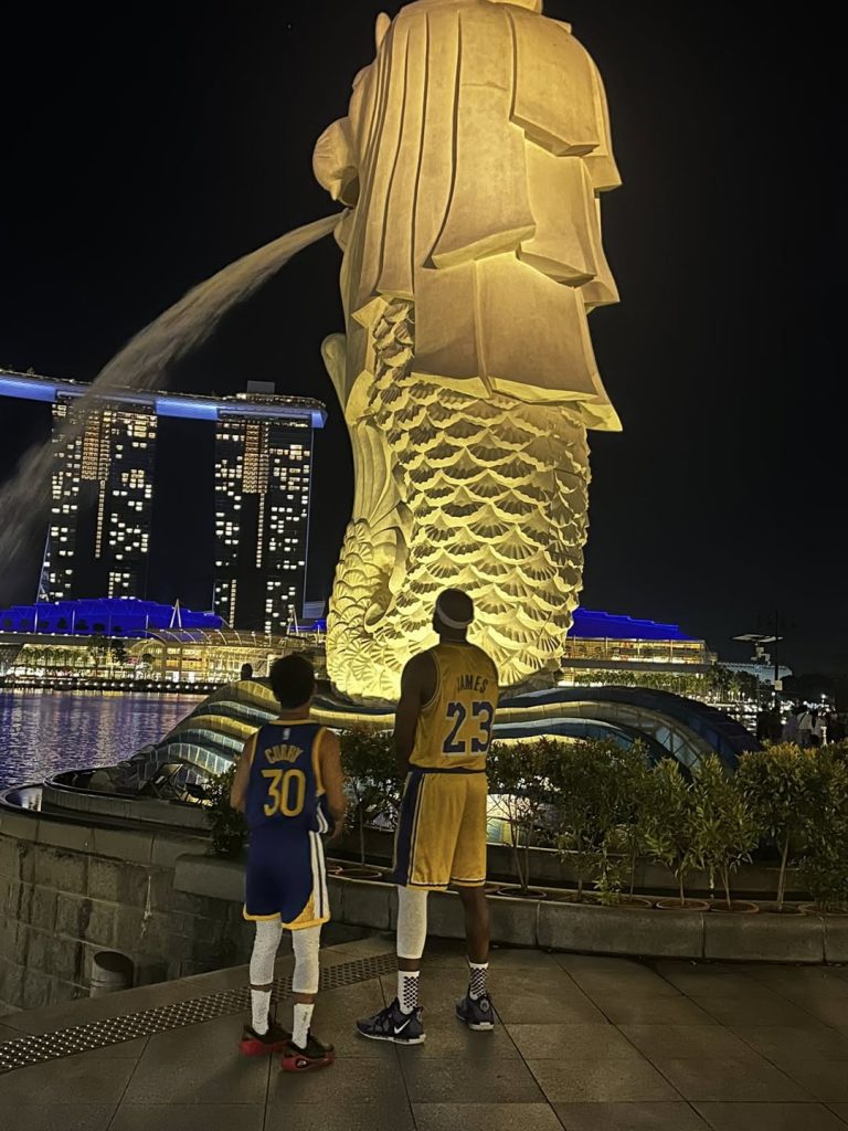 'LeBron James' & 'Stephen Curry' spotted in S'pore are actually ...