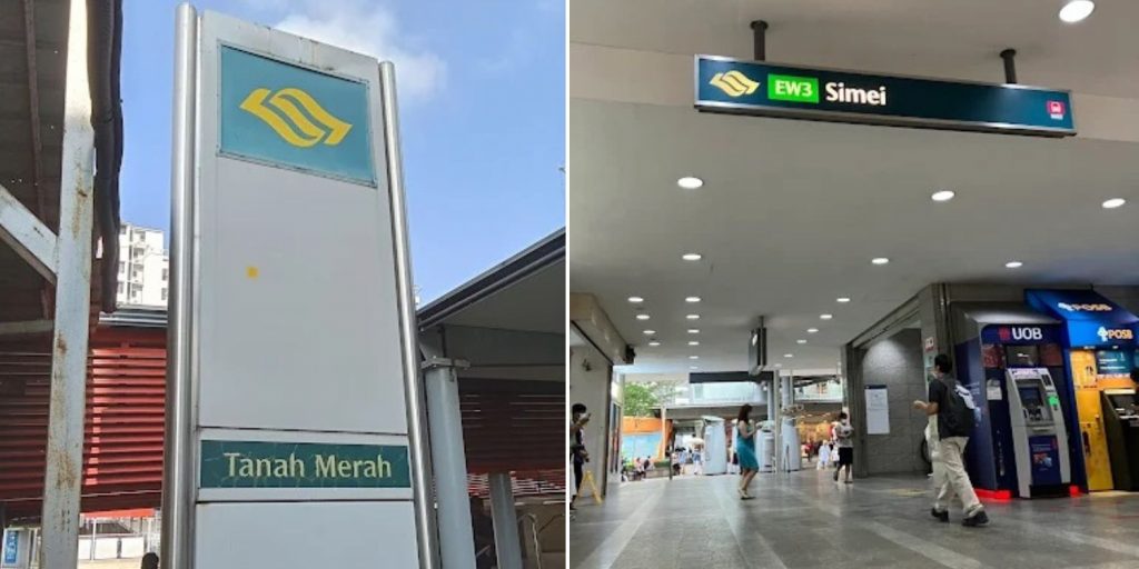 No train service at Tanah Merah & Simei MRT stations for 10 days to ...