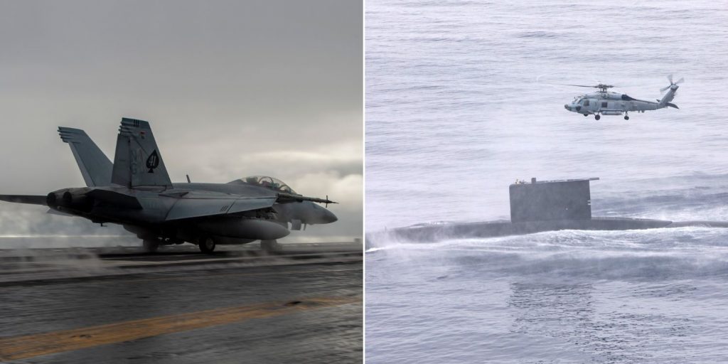 US fighter jet & helicopter crash near M'sian waters in separate ...