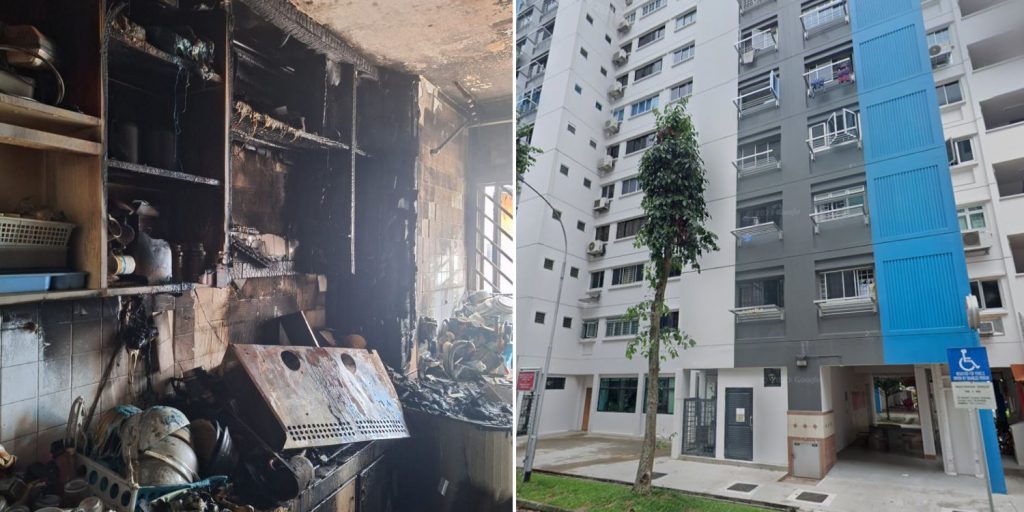 Fire breaks out in Yishun flat, SCDF says fire likely caused by ...