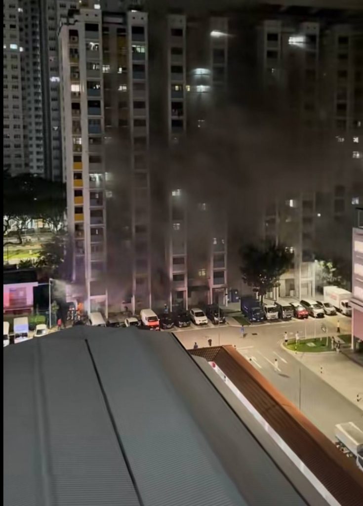 1 person sent to hospital due to fire at Boon Keng coffeeshop, 100 ...