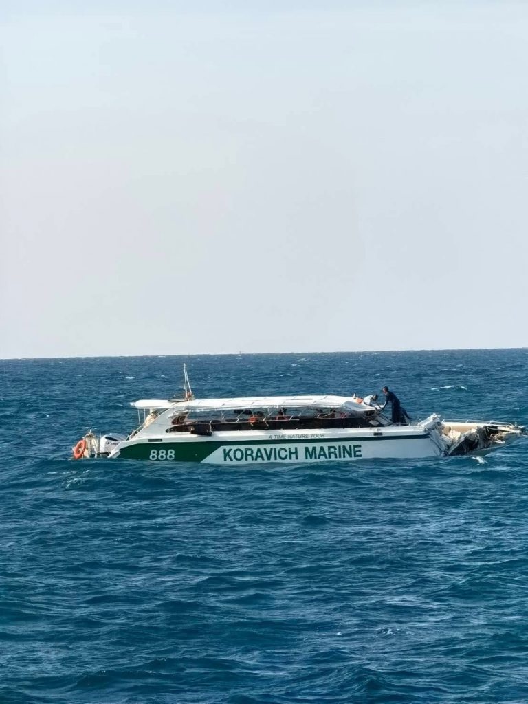 1 dead & 11 injured after speedboat collides with fishing boat in ...