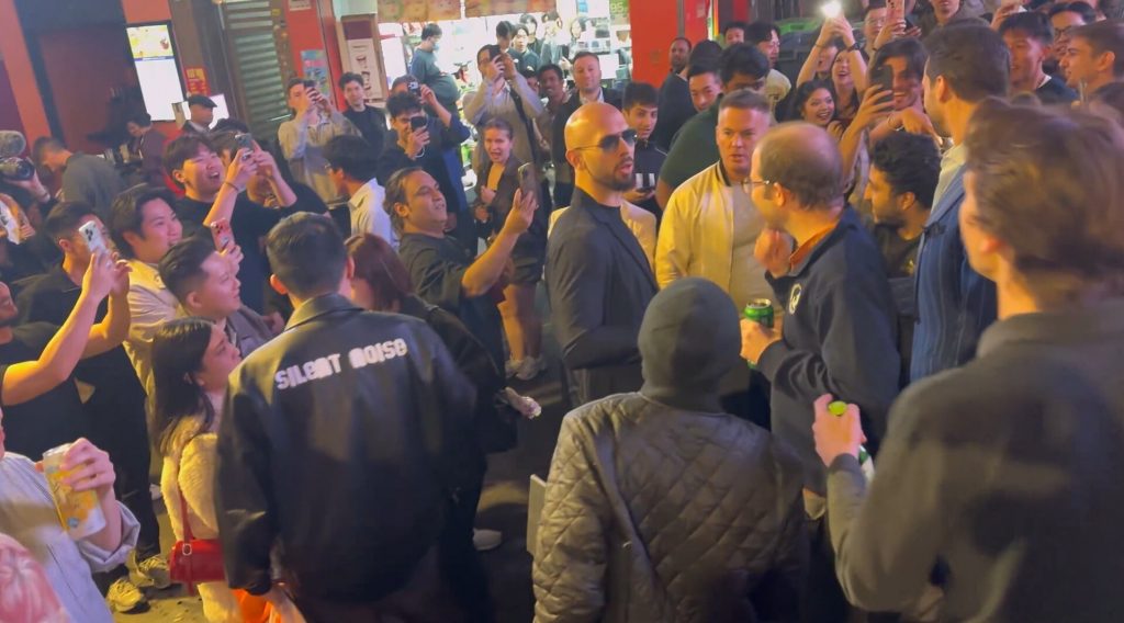 Influencer Andrew Tate seen partying in Hong Kong despite facing rape ...