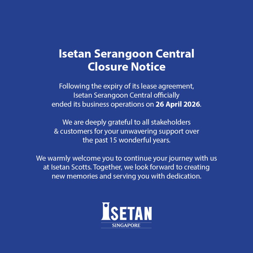 Isetan NEX closes down on 26 April after 15 years, staff wave goodbye ...